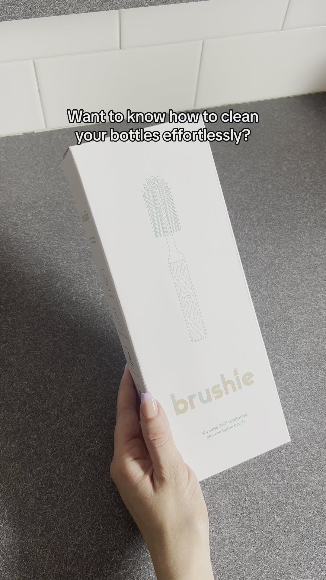 brushie™ Electric 360° Rotating Bottle Brush – brushie™ Australia